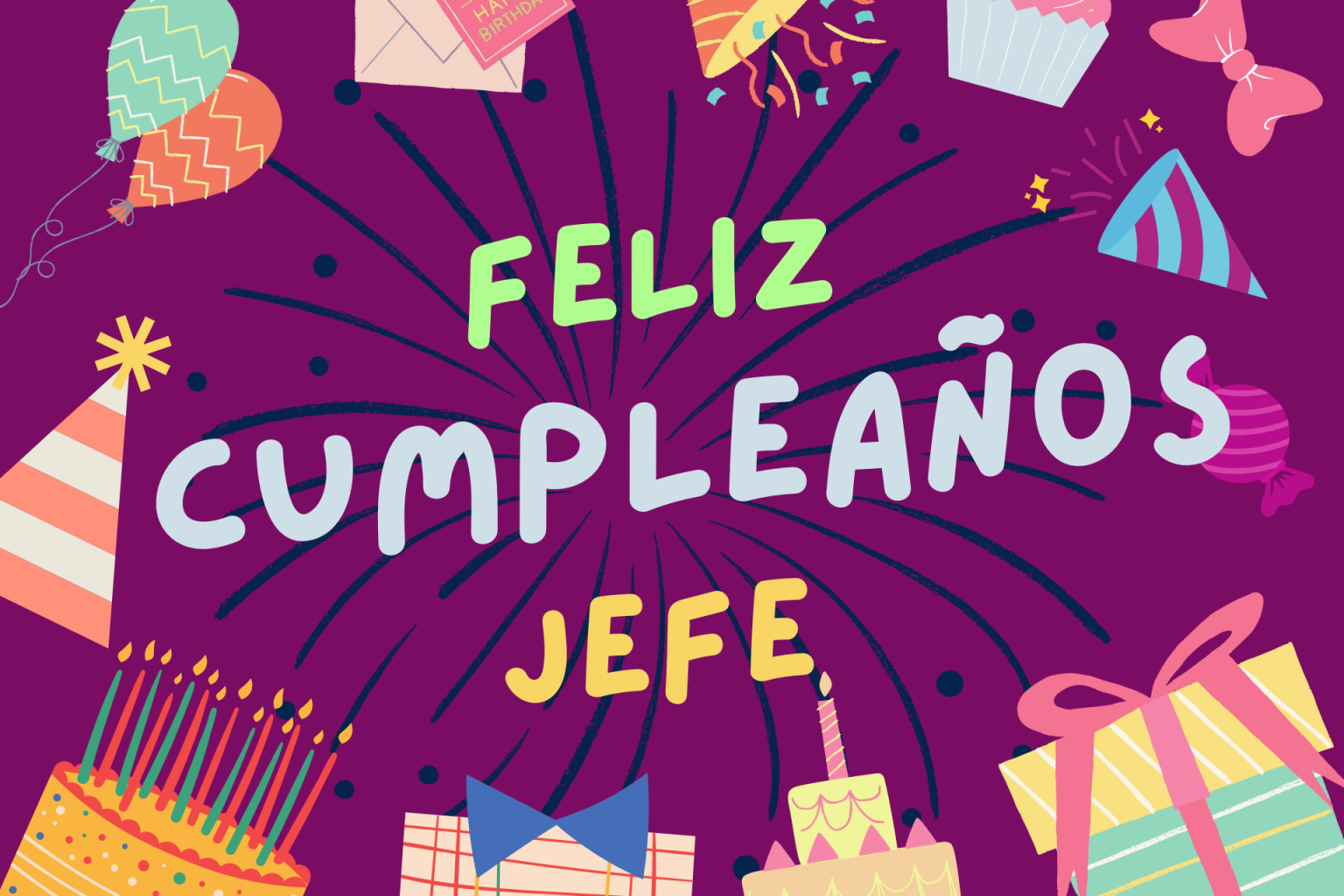 Feliz cumpleaños jefe - Mensajes y felicitaciones para