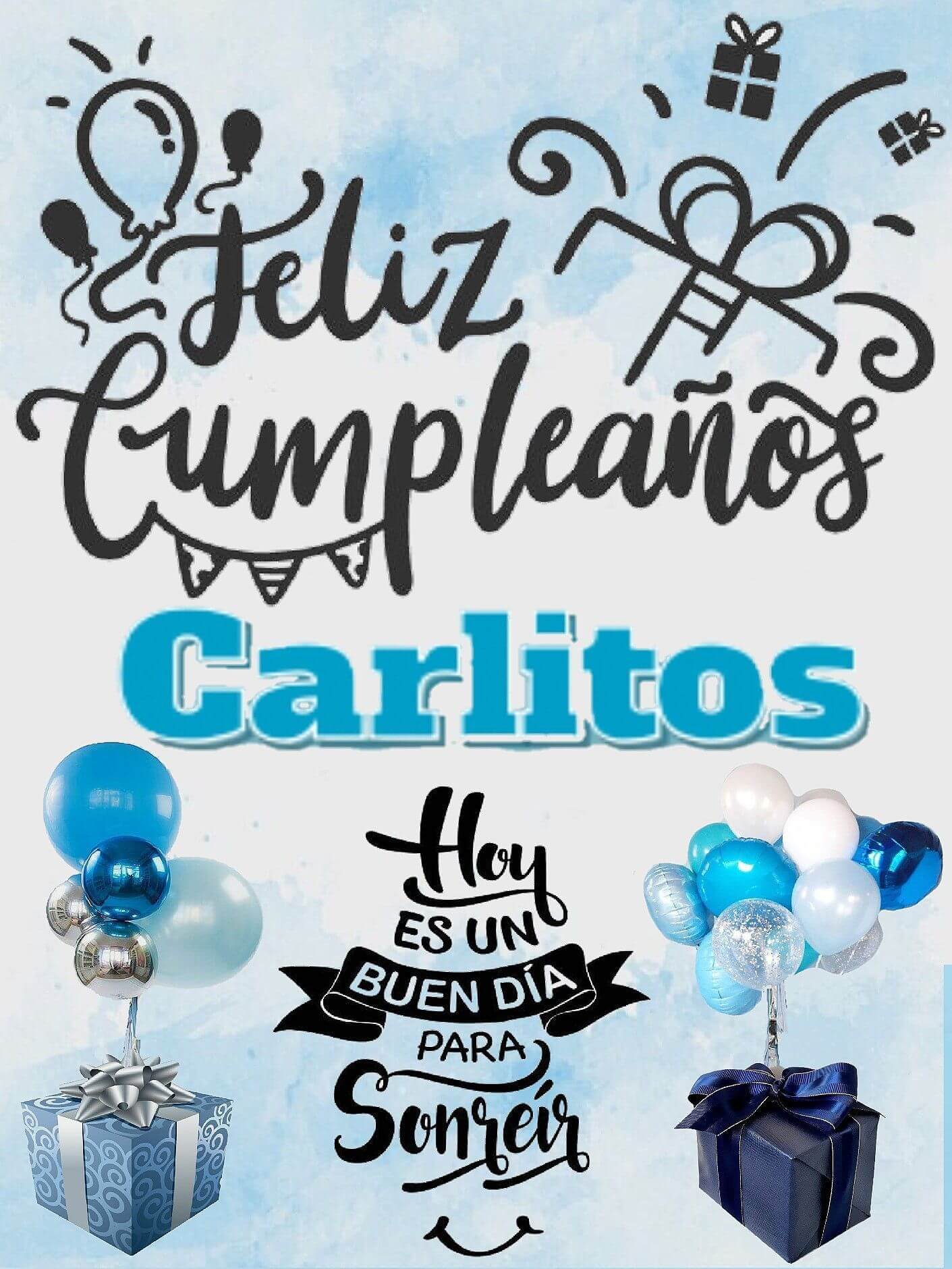 ¡Feliz cumpleaños Carlos! Celebra nostoros su día especial